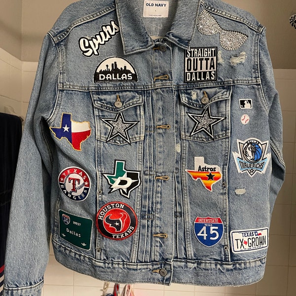 TEXAS Outline Shape STATE Flag PATCH Iron-on Embroidered Applique Top ...