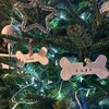 Personalised Dog Bone Clay Tree Decoration, Pet Christmas Decoration ...