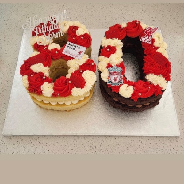 Number Cake Templates, Stencils 0 to 9, Printable - Instant Digital ...