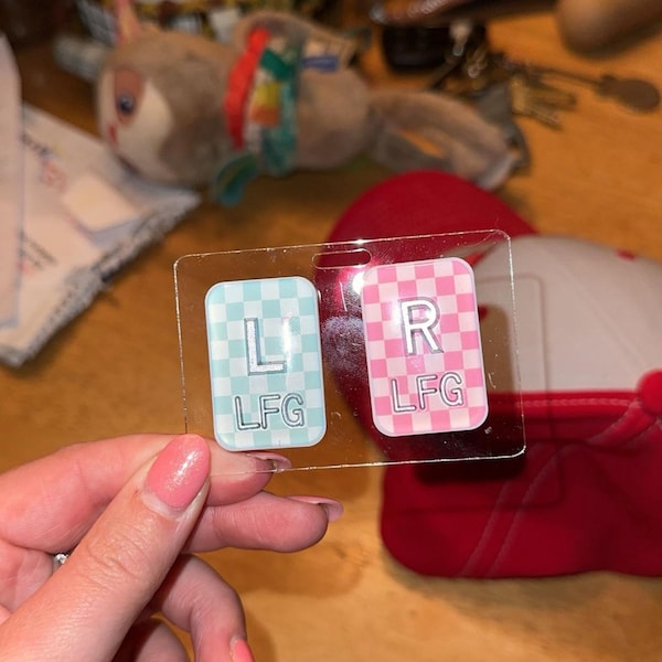 Checkered Two Tone Mint and Mauve Xray Markers- 16 Different Colors ...