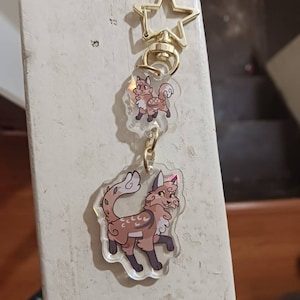 Snowfall and Lynx Wings of Fire WOF Acrylic Charm - Etsy
