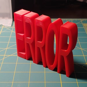 Developer Error Source Engine GMOD Error Model - Etsy