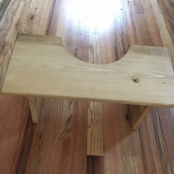 Potty Stool Poop Stoop Toilet Stool Bathroom Stool Farmhouse Style ...