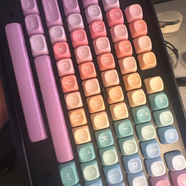 125 Graffiti Themed Keycaps, Keycaps Set, Custom Keycaps, Unique ...