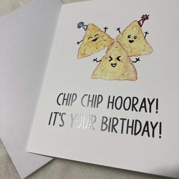 Hand Drawn Pun Funny Happy Birthday Cards (10 Pack of Cards, Birthday ...