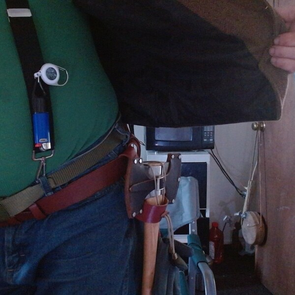 Set of 7 Bushcraft Belt Set With Free Personalization, Load Carrying ...