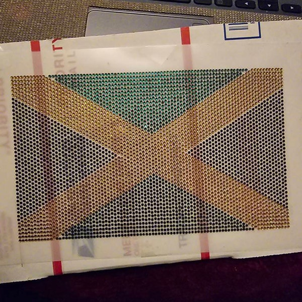 Rhinestone American Crystal Flag Heat Transfer Iron-on Design - Etsy