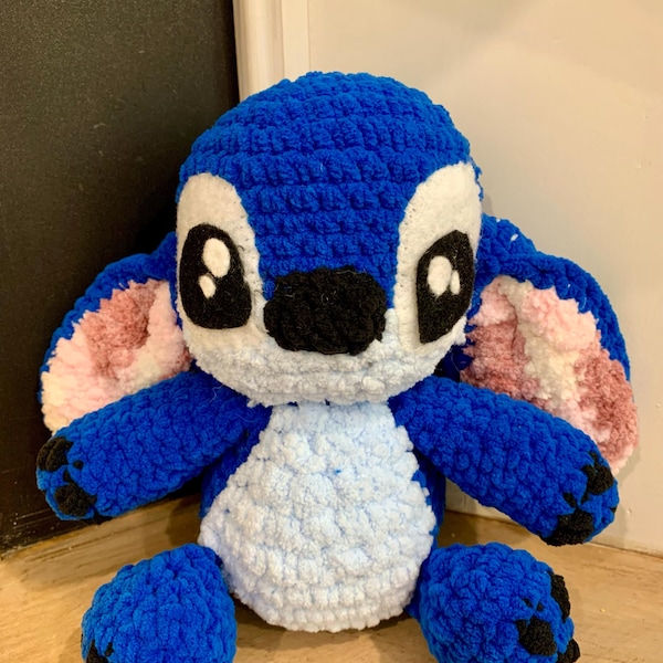 Digital 2in1 Chunky Amigurumi Blue Alien Pattern Crochet, Amigurumi in ...