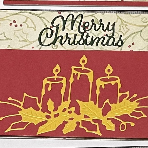 Pine Tree Paper Die Cuts, Card Front, Tree Cut Outs, for Card Making ...