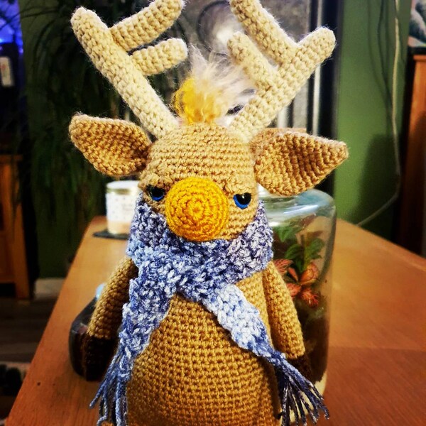 ROGER, the Reindeer | Crochet PDF Tutorial - Etsy