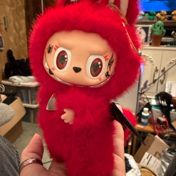 Labubu Original Design Baby Squirrel Yellow-handmade Modification - Etsy