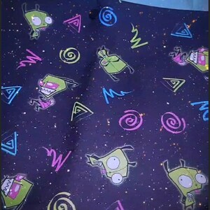 Black Cat Fortune Zipper Pouch Cosmetic Makeup Bag Halloween Handmade ...