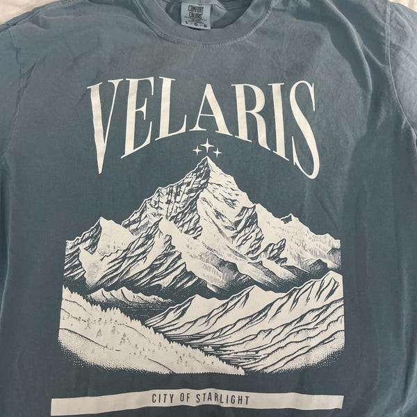 Velaris Comfort Colors Shirt (officially Licensed) ACOTAR Shirt, ACOTAR ...