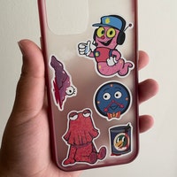 Dont Hug Me Im Scared DHMIS Die Cut Vinyl Sticker Sheet 6.5 X 5.5 10 ...