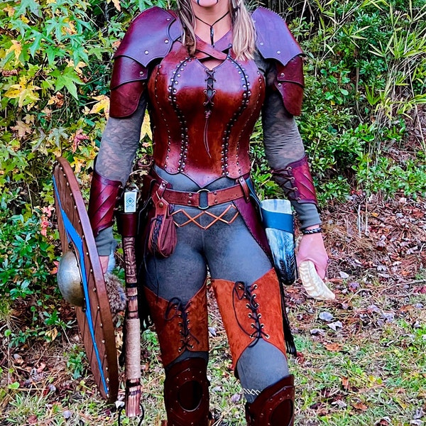 Female Armor/corset "cybele Full Set" Larp Armor Original Cosplay ...