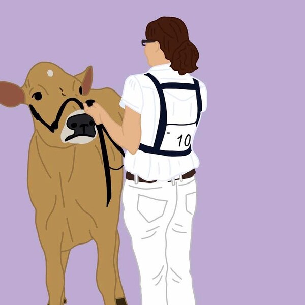 Two People Custom Portrait From Photo Digital Download - Etsy