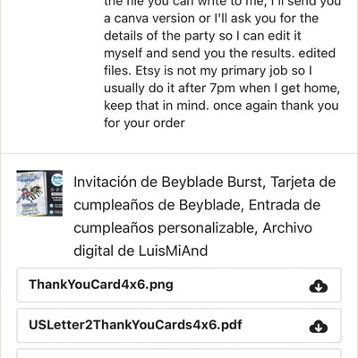 Beyblade Burst Turbo Birthday Invitation, Printable Birthday Party ...