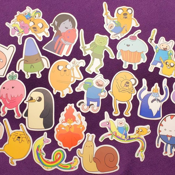 Adventure Time Stickers, Vinyl Stickers, 10-50 Pcs Random Pack, FREE ...