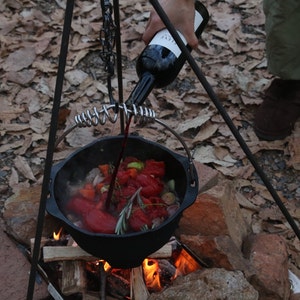 Forged Campfire Cooking Trivet - Etsy