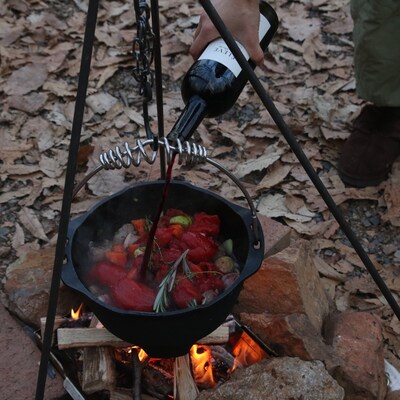 Campfire Cooking Squirrel Cooker - Etsy