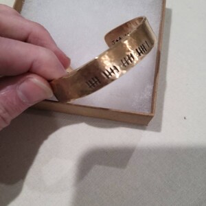Custom Ogham Copper Cuff Bracelet Personalized Ogham - Etsy