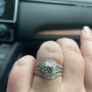 Scroll Engraved Wedding Ring Art Deco Wedding Band 2.3mm | Etsy