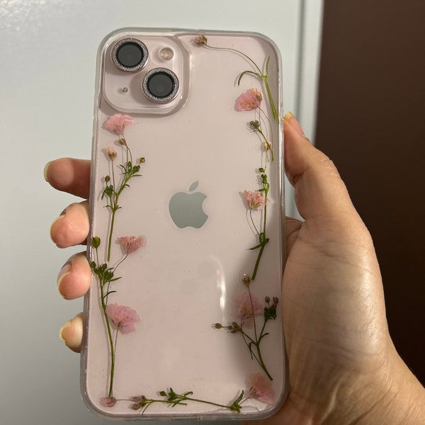 Pressed Real Lemon iPhone Case, Pressed Fruits iPhone 16 15 Iphone14 ...