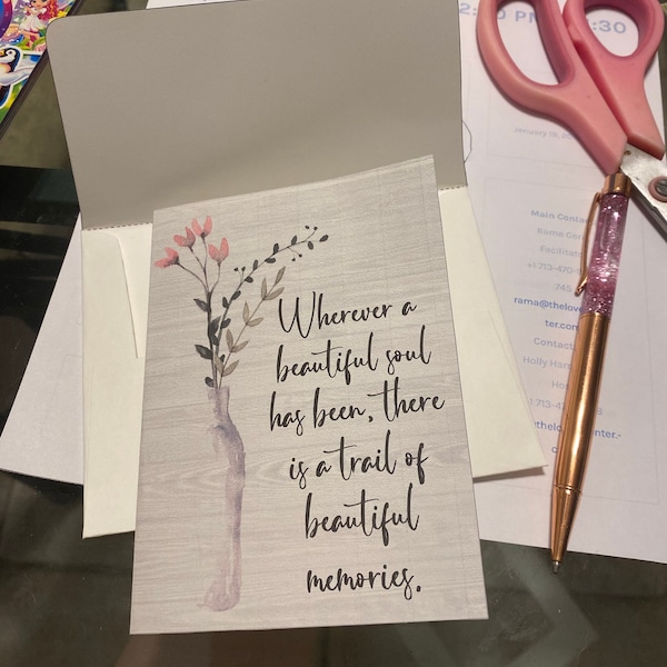 Printable Sympathy Card | Sympathy Cards Printable | Thinking of You ...