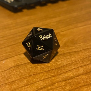 Handmade LED Dice Light Strands Fairy Lights, DND LED String Light, D20 ...