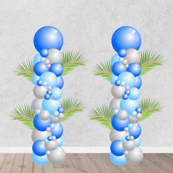 Balloon Canva Template, Digital Balloon Clusters, Party Event Stylist ...