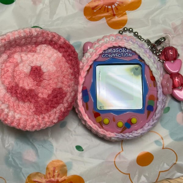 Tamagotchi Crochet Case/cover |connection/v1/v2/v3/v4/v5//v6/friend ...