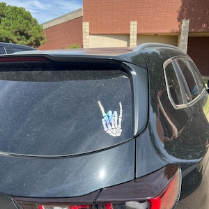 Holographic Moon Phase Decal, Moon Car Decal, Astrology Decal, Witchy ...