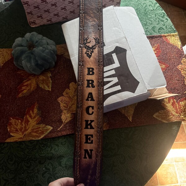 LINEMAN Gift, Lineman Belt, IBEW Gift, Handcrafted Leather Belt, Made ...