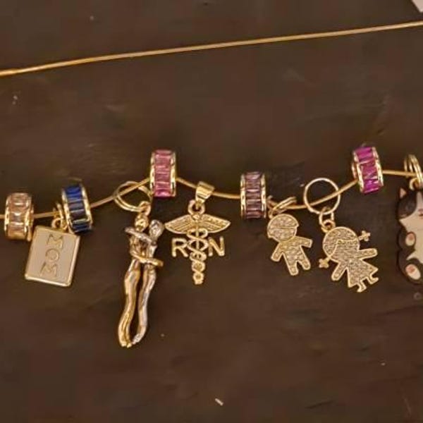 4, 20 or 50 BULK Sign Language Charms, ASL, I Love You Hand Sign ...