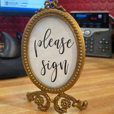 Printable Please Sign Sign Please Sign Template Editable Wedding Sign ...