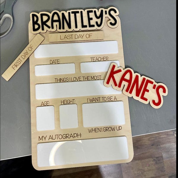 Personalized Elf Accessory, Dry Erase Reusable Elf Prop, Christmas ...