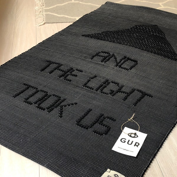 Rug by GUR | MAL Red Square - Etsy