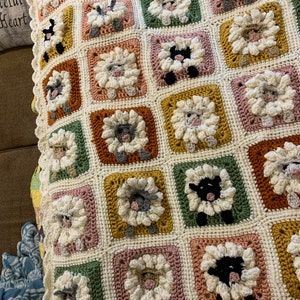 Skull Granny Square Digital Pattern, Crochet Skeleton, Skull Afghan ...