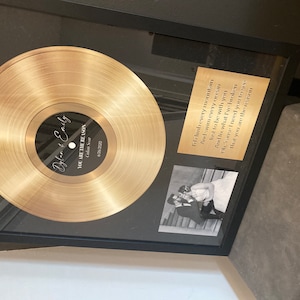 Personalized Plaque Custom Plaque Vinyl Record Plaque - Etsy