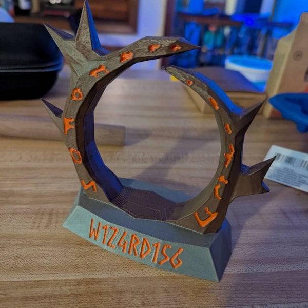 Customizable Valheim Inspired Portal - Handpainted - Low Poly - Etsy