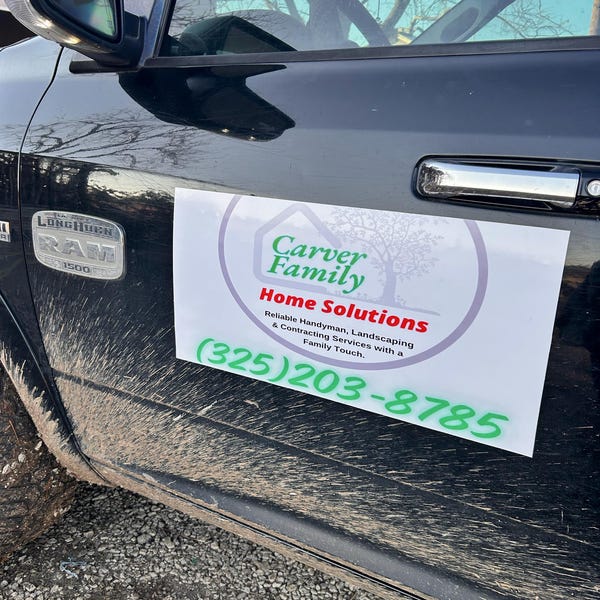 Car Magnet Signs- Magnetics for Truck- Car Magnets-vehicle Magnets ...