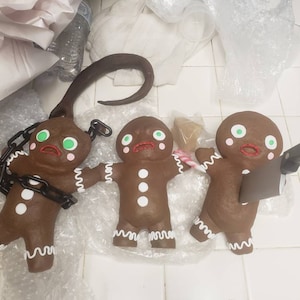 Killer Gingerbread Man With Knife - Etsy