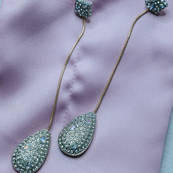 Gold Crystal Slides (pack of 10) - Etsy