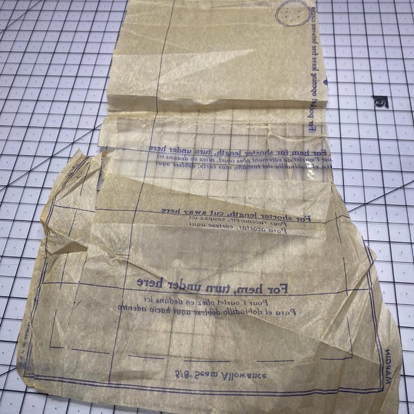 Vintage 1940's Sewing Pattern Simplicity 1252 2 Piece Peplum Dress Top ...