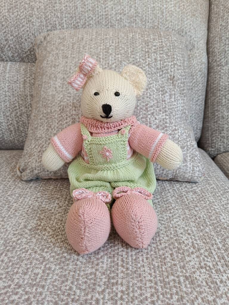 CANDY Bear 15/ Toy/ Teddy Bear Knitting Pattern/ Plus Free Handmade ...