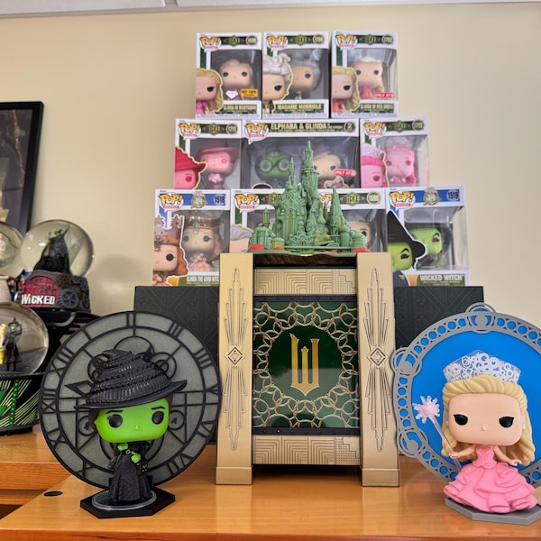 Elphaba Wicked Funko Pop Display Movie or Broadway (funko Pop Not ...