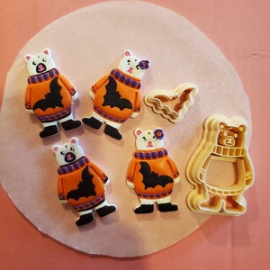 Deer Polymer Clay Cutter Holiday Cutter Christmas Clay Cutter Winter ...