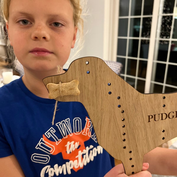 Personalised Chalkboard Wooden Family Kitchen Chalkboard Floating ...