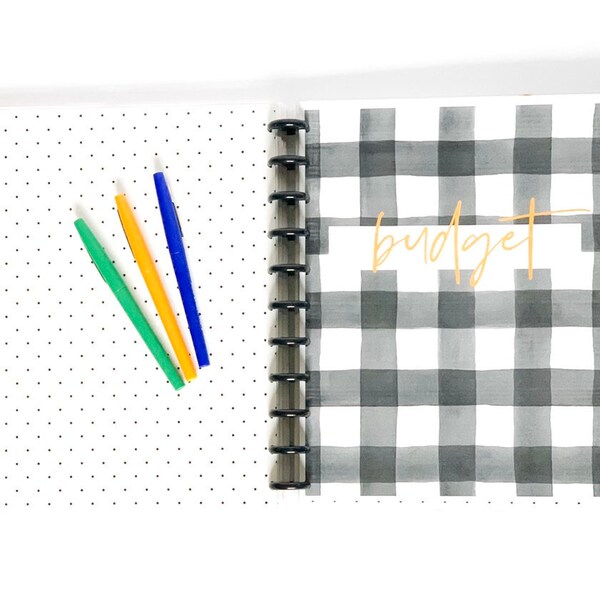 Hand Painted Buffalo Check Patterns, Watercolor Buffalo Check Digital ...