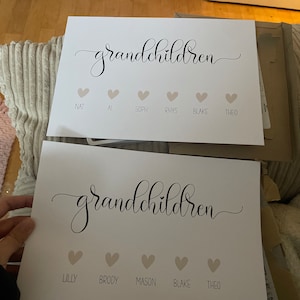 Personalised Family Picture Collage Memorable Gift for Family, Gift for ...